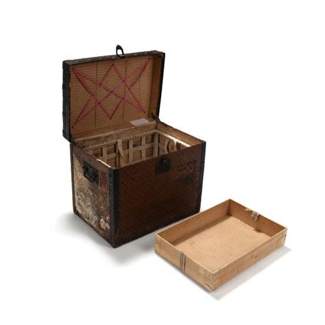 Louis Vuitton Antique Hat Box Steamer Trunk Lot 3032 Luxury