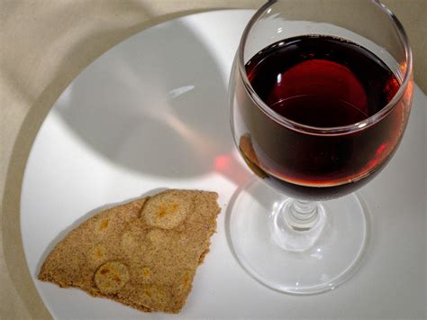 Eucharist Get Spiritual Strength From Blessed Food And Drink