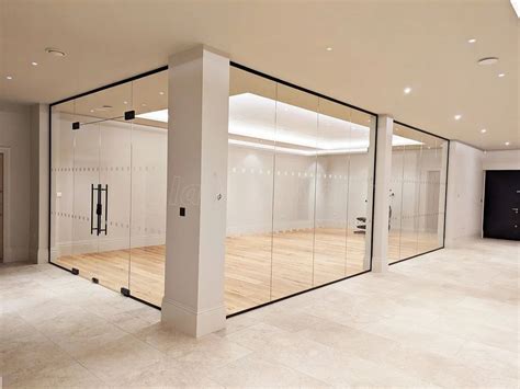 Office Glass Partitions At ₹ 150sq Ft Modular Glass Partition In