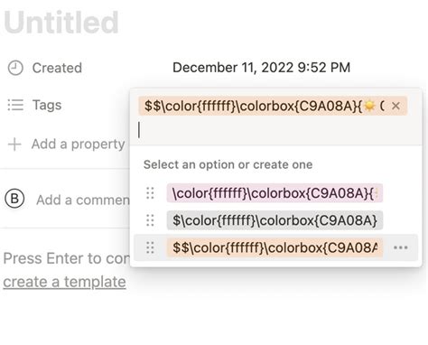 Help With Custom Notion Tags Copy Paste Rnotion