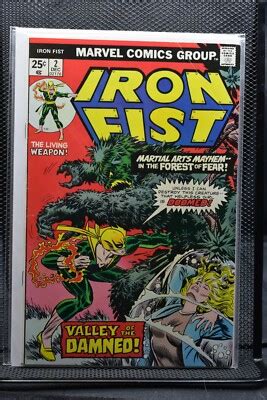 Iron Fist 2 Marvel Comics 1975 Chris Claremont And John Byrne Living
