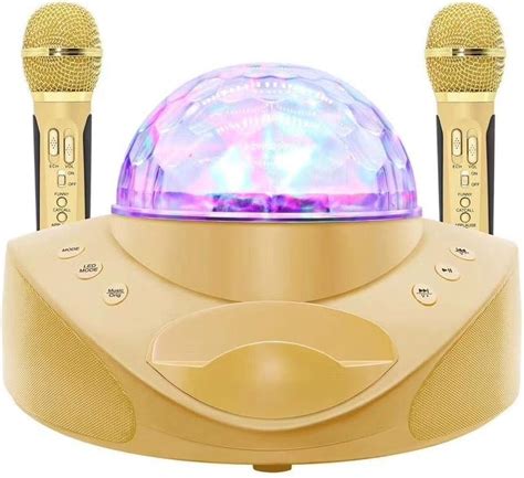 Drumstone SDRD Wireless Microphone Bluetooth Speaker Mobile Karaoke Stereo Playing Music