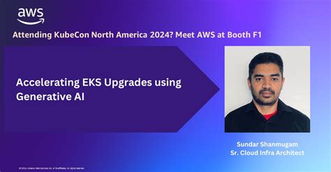 Kubecon Aws Eks Kubernetes Generativeai Techinnovation Ai Ml