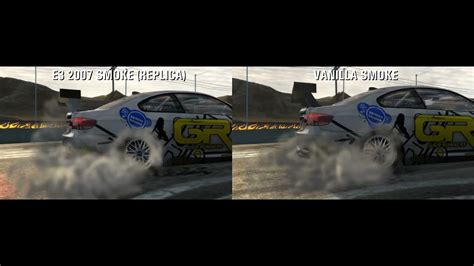 Nfs Prostreet Beta Visuals Smoke Comparison Youtube
