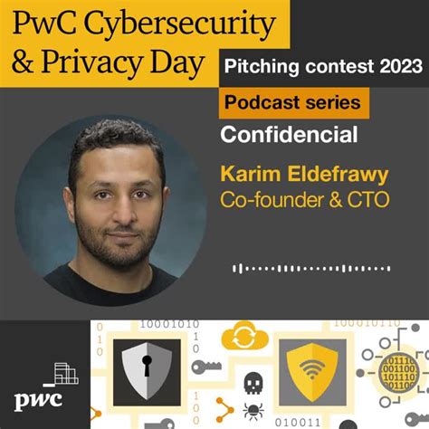 Pwc Luxembourg On Linkedin Pwc Cybersecurity Day Pitching Contest Podcast Series Confidencial