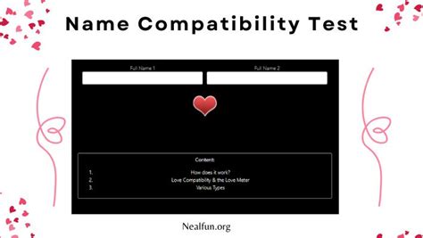 Name Compatibility Test Match Name Couple