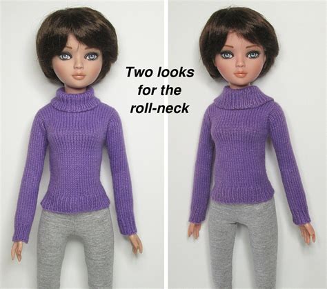 Knitting Pattern Kp 002 Two Versatile Sweaters For Ellowyne Wilde