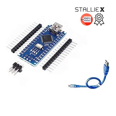 Arduino Nano V ATMEGA Compatible Board With Soldered Header Cable Arduino Projects