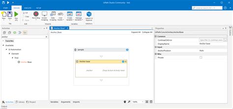 【uipath】anchor Baseの使い方 Rpa Navi