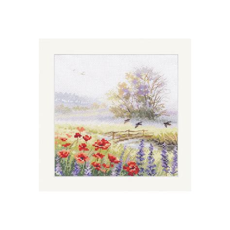 Cross Stitch Corner Alisa Summer Watercolors Swifts