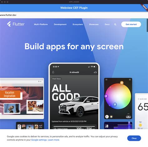Webview Cef Flutter Package