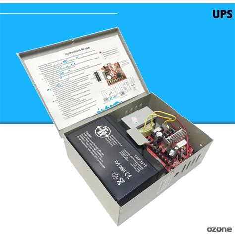 12v 3a 12v 5a Ups Door Access Alarm System Power Supply Box Shopee