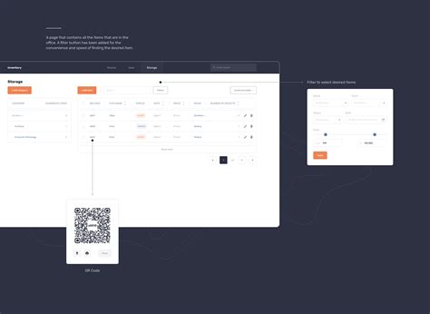 Web App Inventory Behance