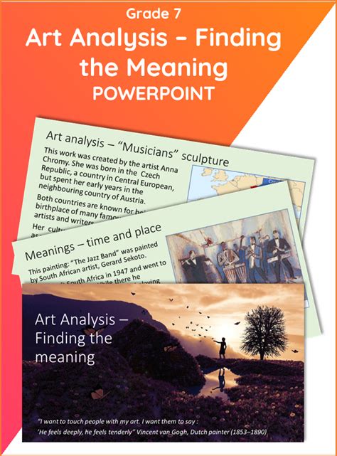 Art Analysis Finding The Meaning Powerpoint Presentation Art