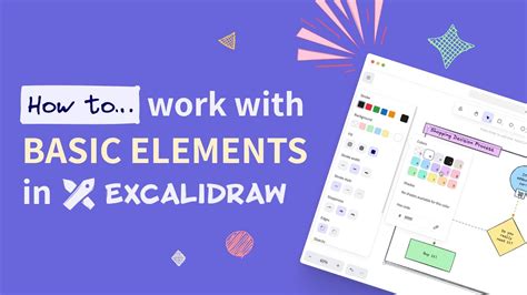 💡 How To Work With Basic Elements In Excalidraw 👀 Tutorial 17 Youtube