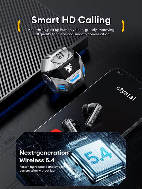 Transformers Tf T36 Anc Noise Reduction Wireless Bluetooth Earbuds