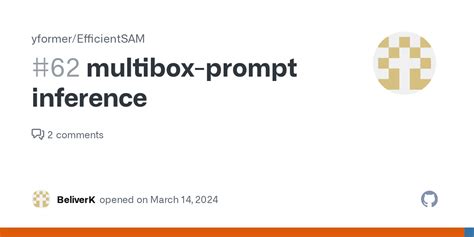 Multibox Prompt Inference · Issue 62 · Yformerefficientsam · Github