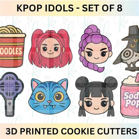 Kpop Huntrix Cookie Cutter Etsy