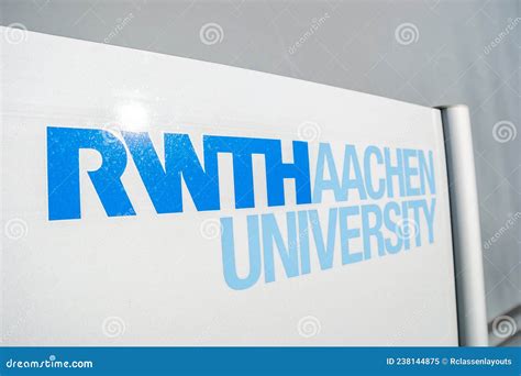 AACHEN, GERMANY JANUARY, 2017: Logo of the RWTH Aachen University. with More Than 44,000 ...