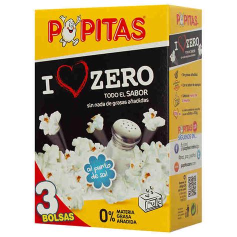Popitas Palomitas Zero 3x100grl1 Marca Por Hombro