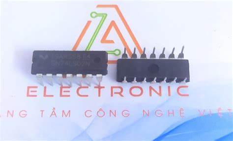 Ic Sn74ls02 Dip 14 Hk 18 4 Cửa Hàng Thiết Bị Linh Kiện điện Tử A To Z