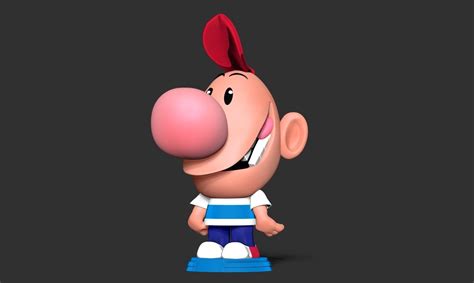 Billy Cartoon Network Fanart 3d Model 3d Printable Cgtrader