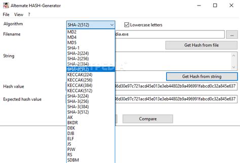 Alternate Hash Generator Download Softpedia