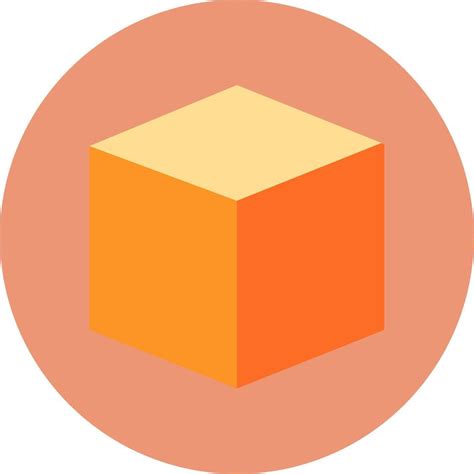 D Design Flat Circle Icon Flat Circle Icon Vector Art At Vecteezy
