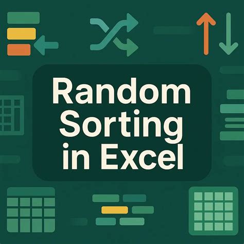 How To Do A Random Sort In Excel 7 Different Ways Excel Insider