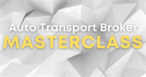 Broker Masterclass 20