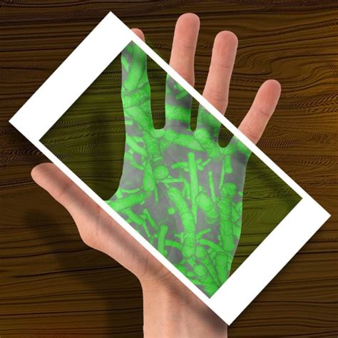Scanner Bacteria Hand Joke For Ios Iphoneipadipod Touch Free