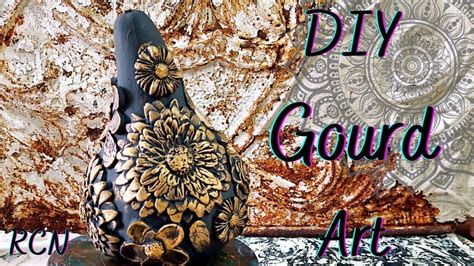 Diy Gourd Art Gourd Art Gourd Art Tutorial Gourd Gourdart