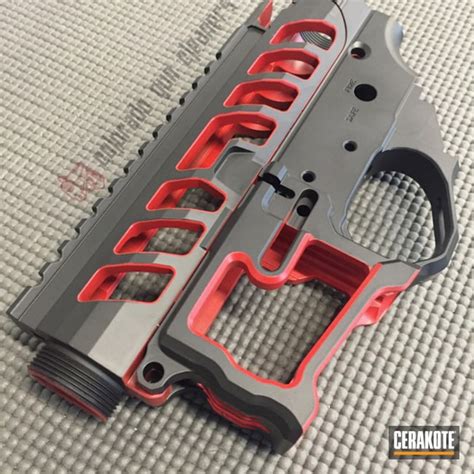 Cerakoted Skeletonized Upper Lower Handguard By Web User Cerakote