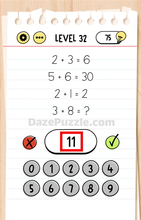 Brain Test Level 32 3 8