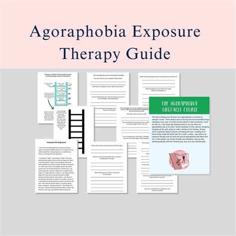 Agoraphobia Worksheet Anxiety Worksheet Journal Exposure Therapy