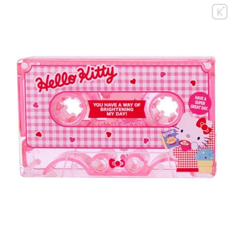 Japan Sanrio Cassette Washi Masking Tape Set Hello Kitty Kawaii Limited