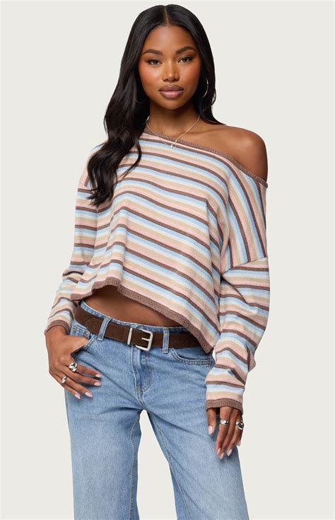 Oversized Off The Shoulder Sweaters Pacsun