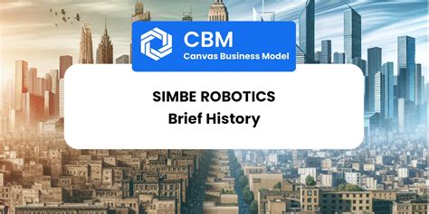 A Brief History Of Simbe Robotics Canvas Swot Pestel And Bcg Matrix Editable Templates For