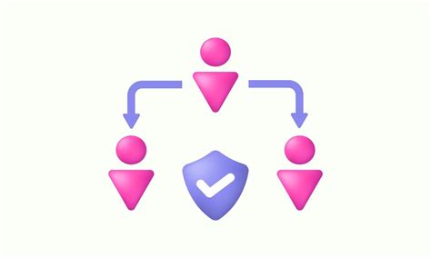 Illustration Realistic Shield Security Safety Protection Assignment Delegating Distribution 3d