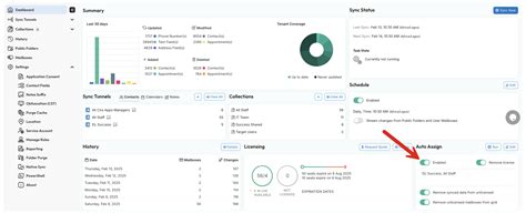 Configuring Auto License Settings In Cirasync — Cirasync
