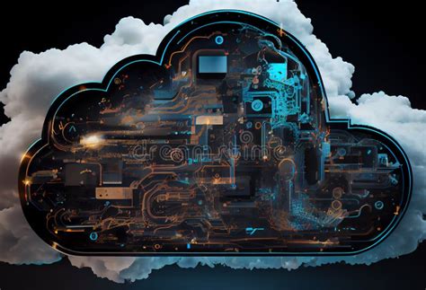 Cloud Computing Concept Stock Image Image Of Computer 272429225