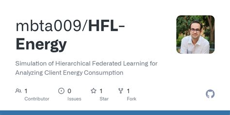 GitHub Mbta HFL Energy Simulation Of Hierarchical Federated Learning For Analyzing Client