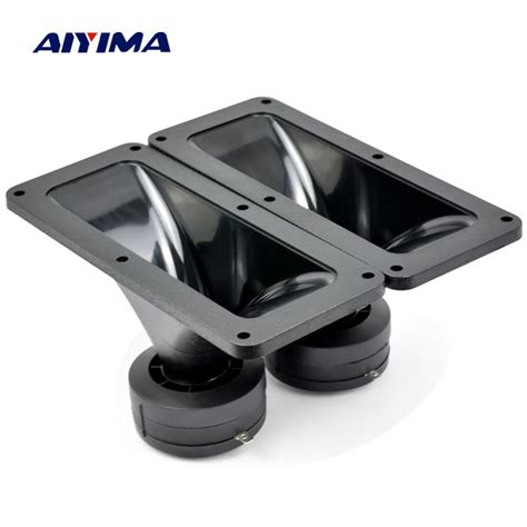 AIYIMA 2Pcs Tweeters 150W Piezoelectric Tweeter Loudspeaker Ceramic Buzzer Treble Square Audio ...