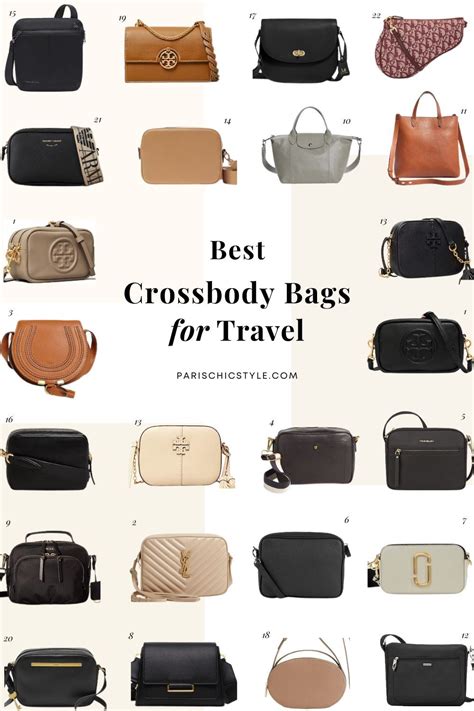 22 Best Crossbody Bags For Travel Stylish Anti Theft Crossbody Bags
