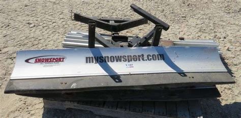 T 107 Atv Snowblades Pickett Auction Service