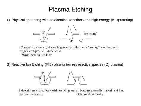 Ppt Lecture 8 Plasma Etching Powerpoint Presentation Free Download