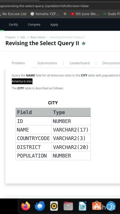 Hackerrank Sql Solution 2 Revising The Select Query 2 Python
