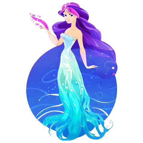 Anime Mermaid Princess Ocean Princess Creative Fabrica