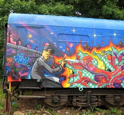 8 Best Graffiti On Trains Images On Pinterest Graffiti Graffiti