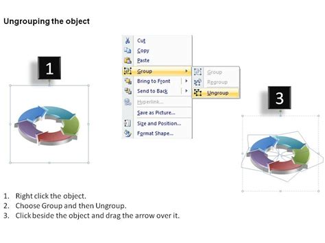 3d Circular Arrows Process Smartart 5 Stages Ppt Slides Diagrams Templates Powerpoint Info